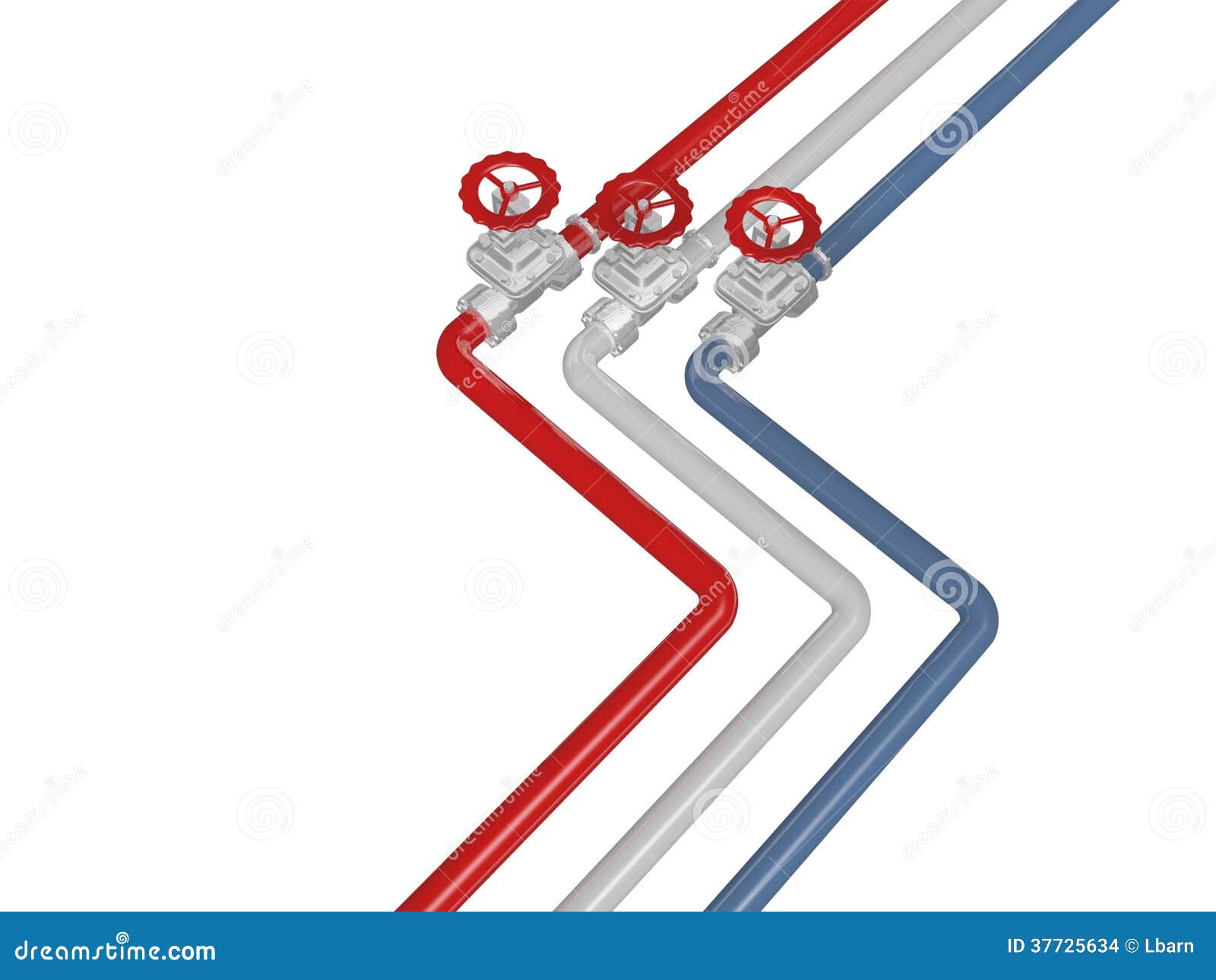 Control Valves With Bypass Cartoon Vector | CartoonDealer.com #261722547