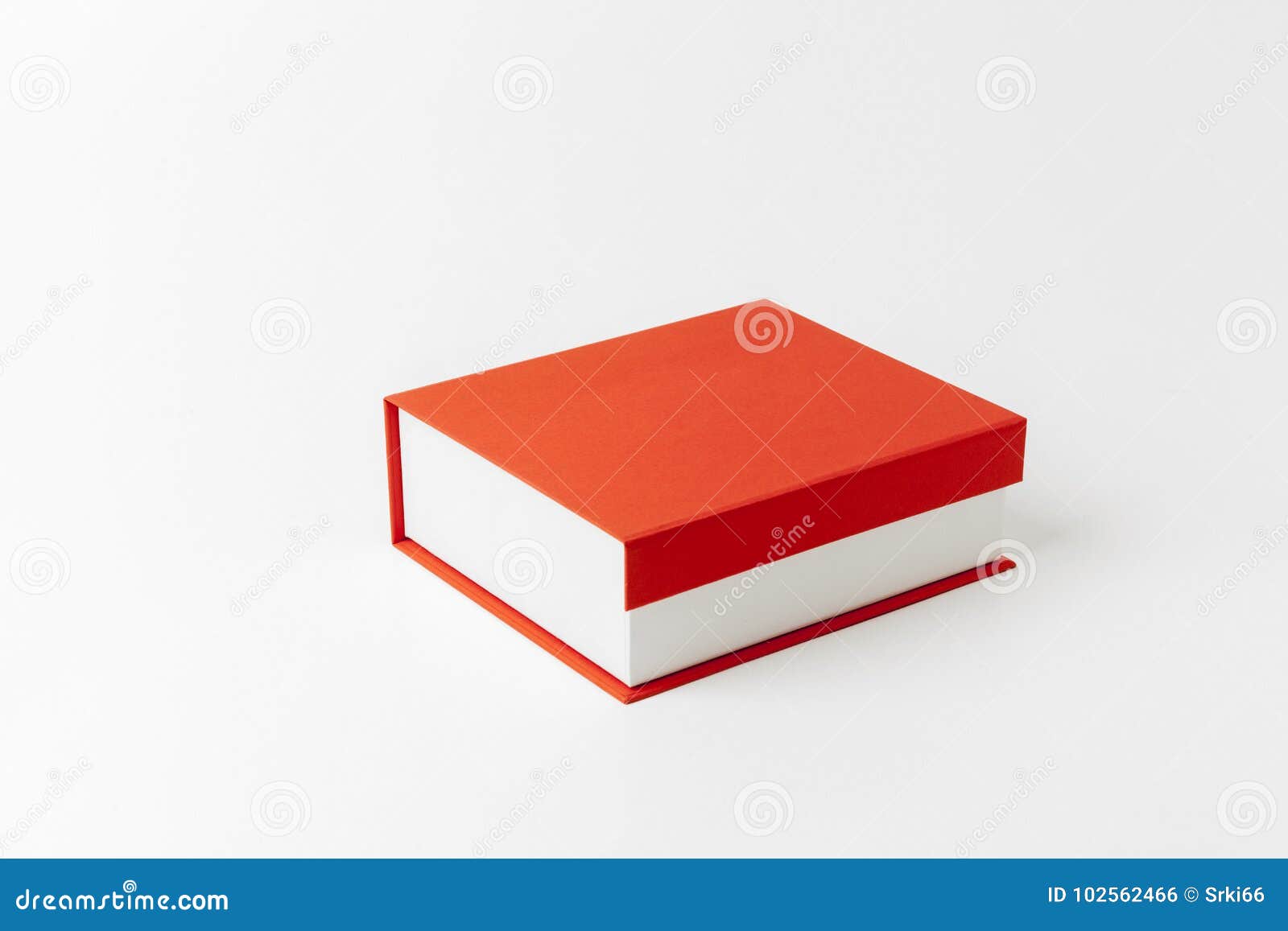 Red and white box stock photo. Image of present, package - 102562466