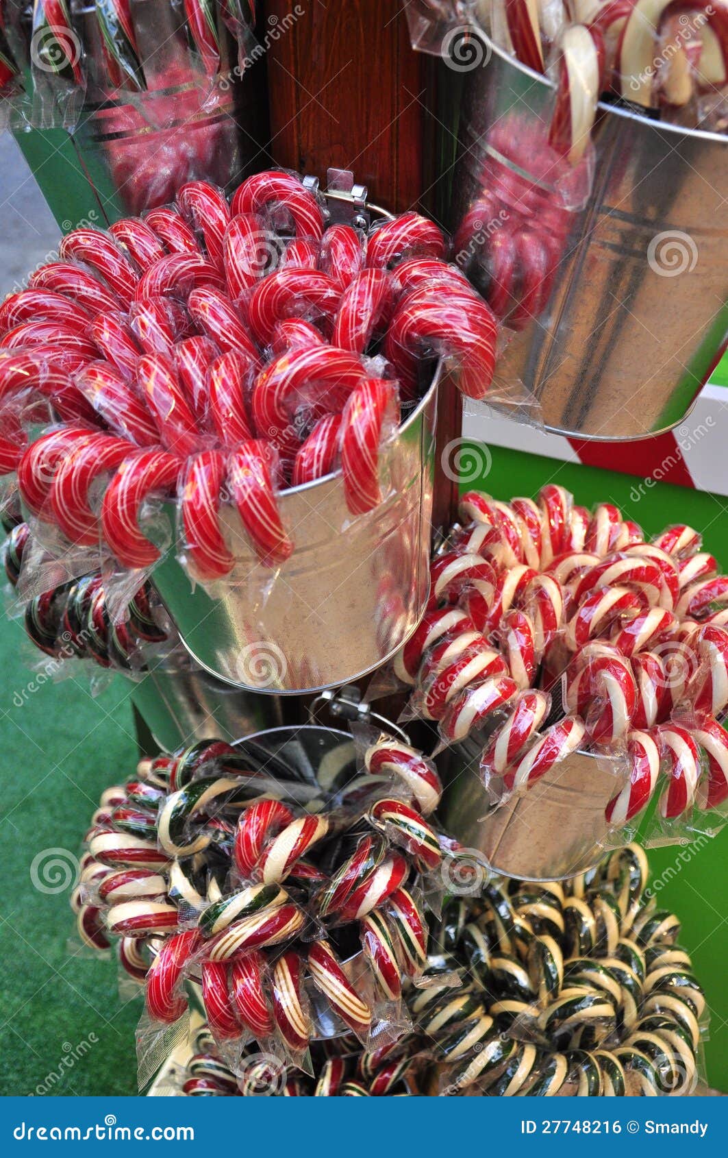 Red and white candy cane stock photo. Image of peppermint - 27748216