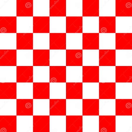 Red and White Checker Texture Pattern Stock Vector - Illustration of ...