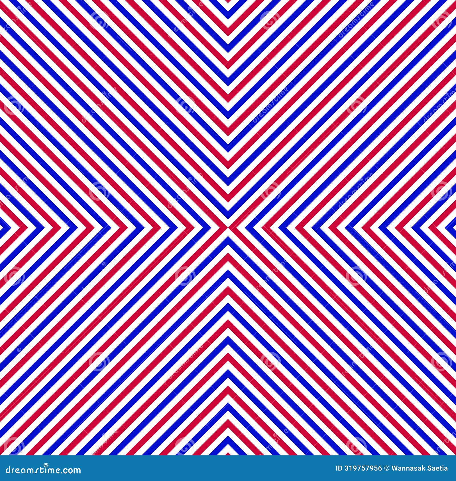 Red and White Chevron Seamless Pattern Vector Stock Vector ...