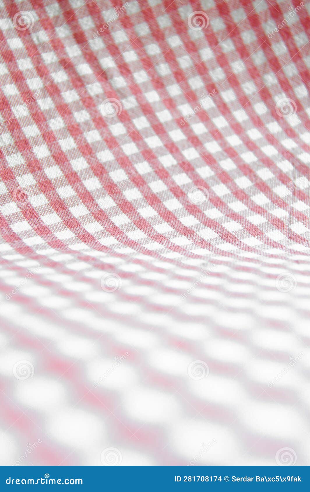 Red White Classic Plaid Fabric, Background Pattern Geometric Abstract Design Stock Photo - Image ...