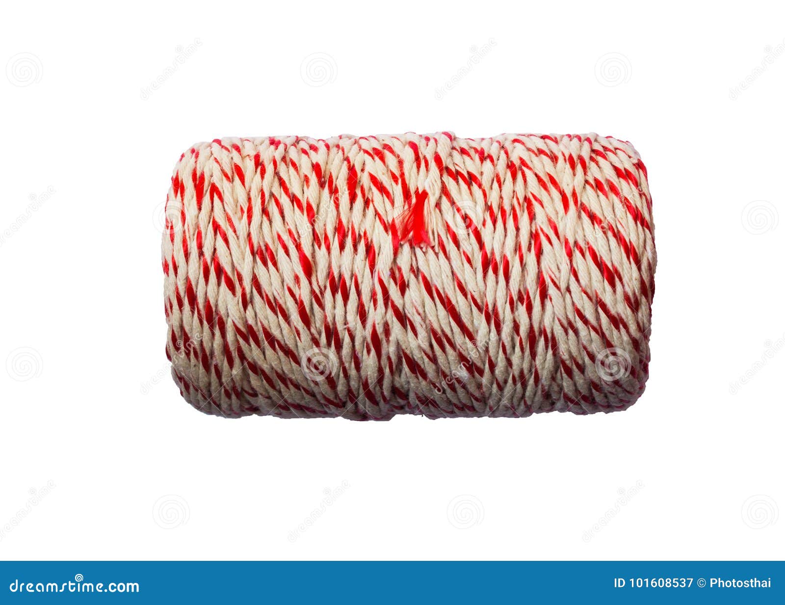 Red and White Color Parcel String Stock Image - Image of strength ...