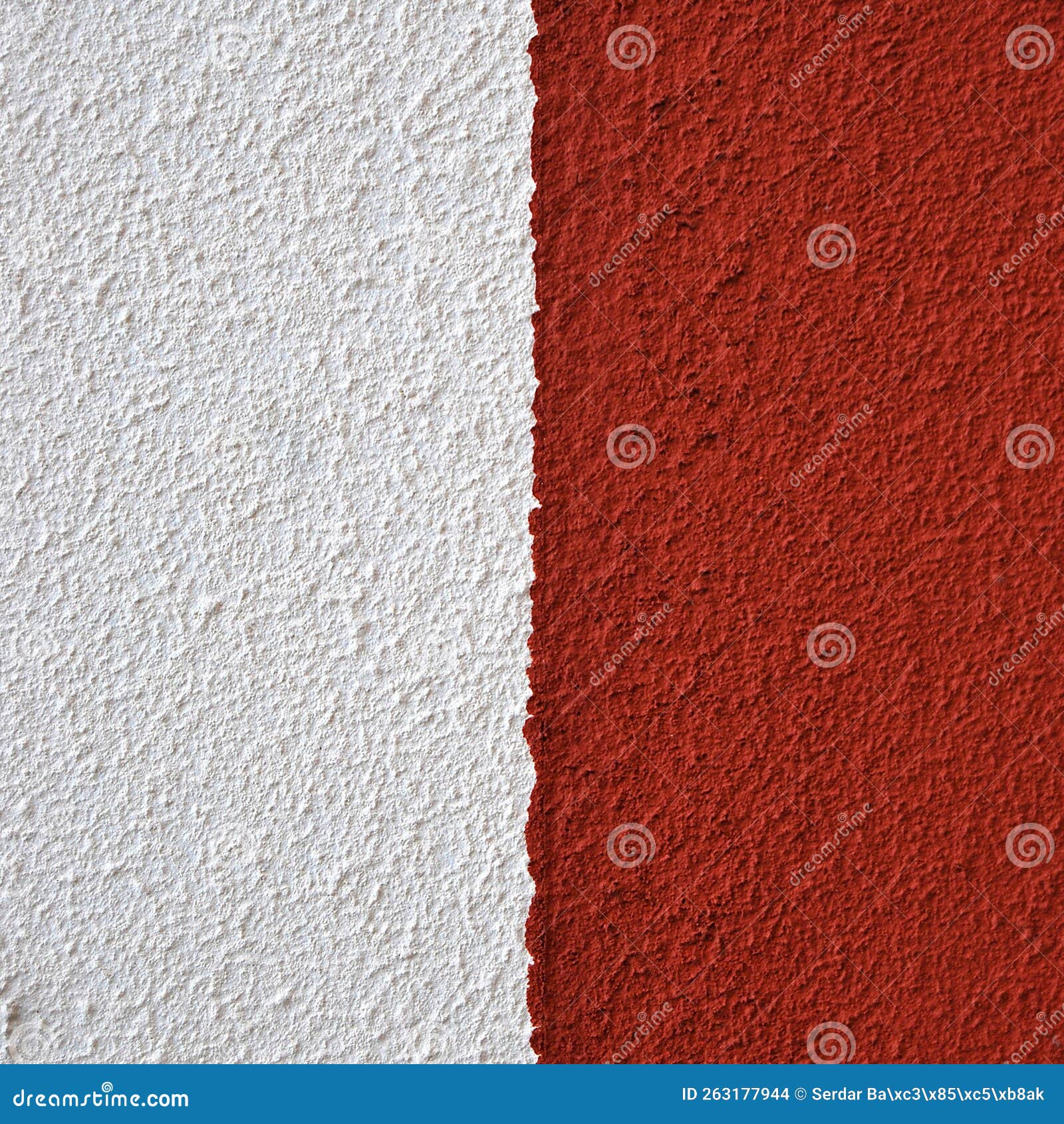 Red and White Colored Wall Texture with Rough Surface Stock Photo ...