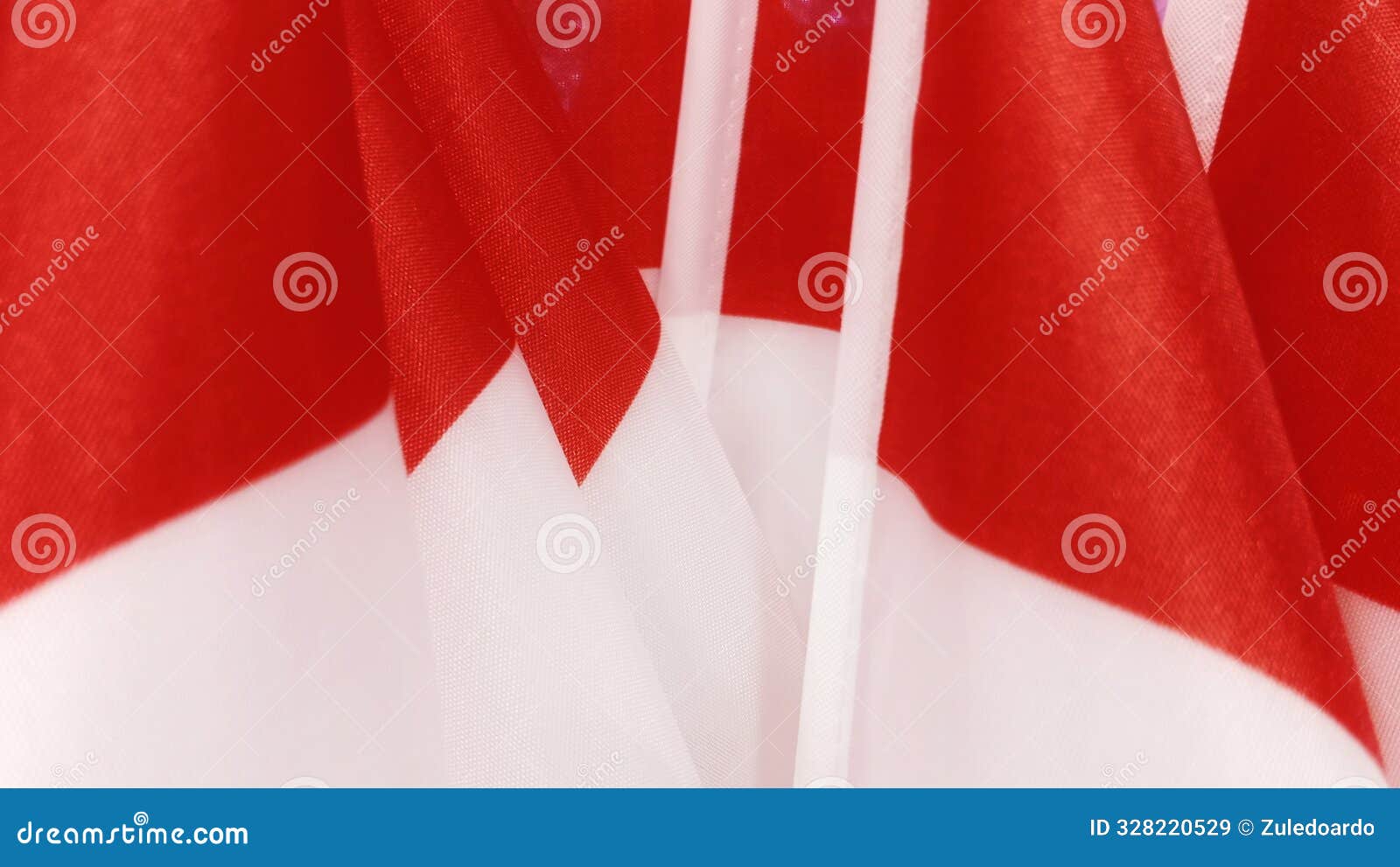 The Red and White Colors of the Indonesian Flag Stock Image - Image of ...