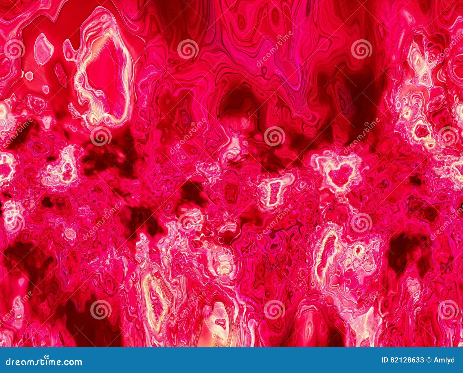 Red and White Corpuscles stock illustration. Illustration of decorative ...