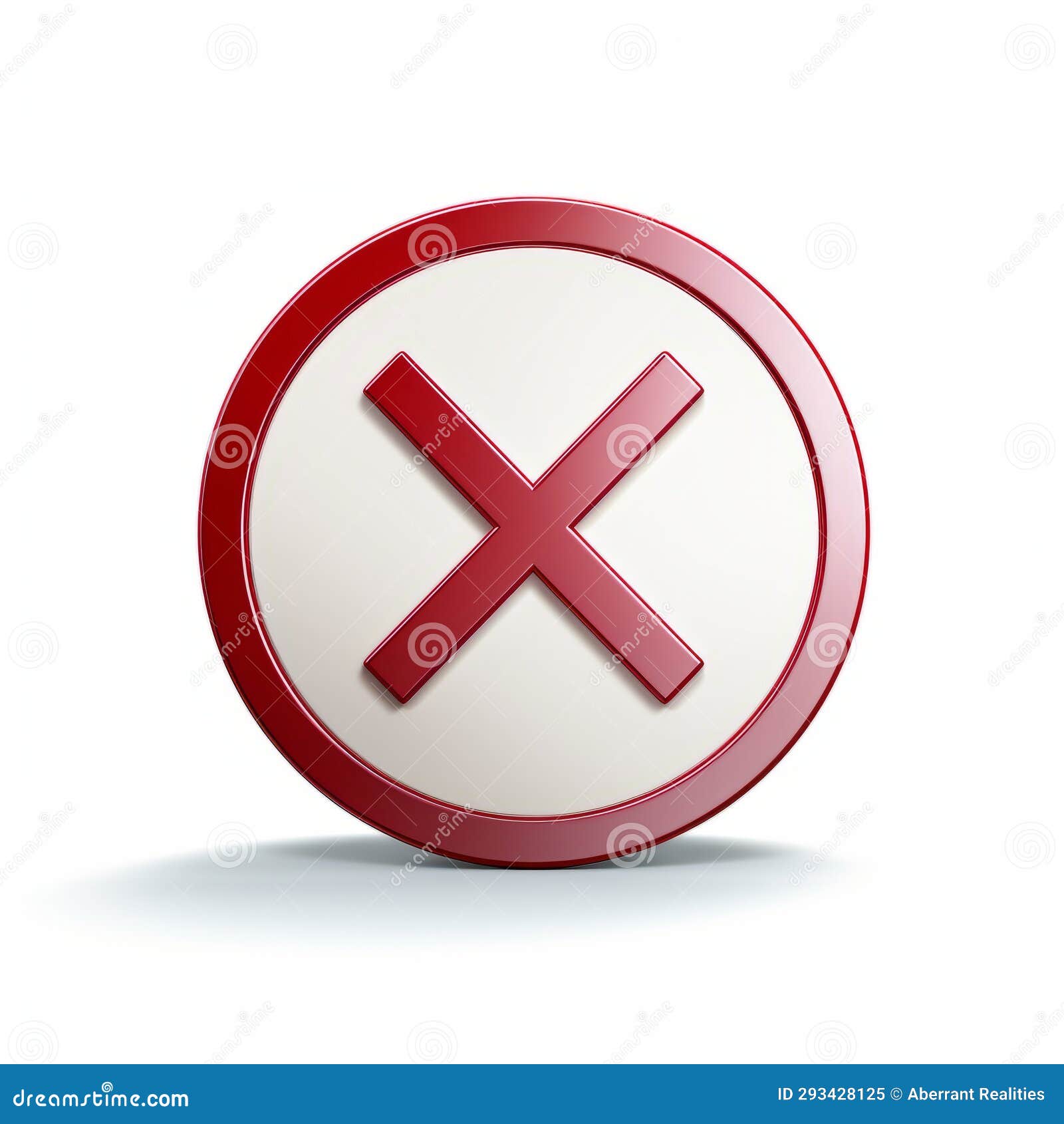 A Red and White Cross Symbol on a White Background Stock Illustration ...
