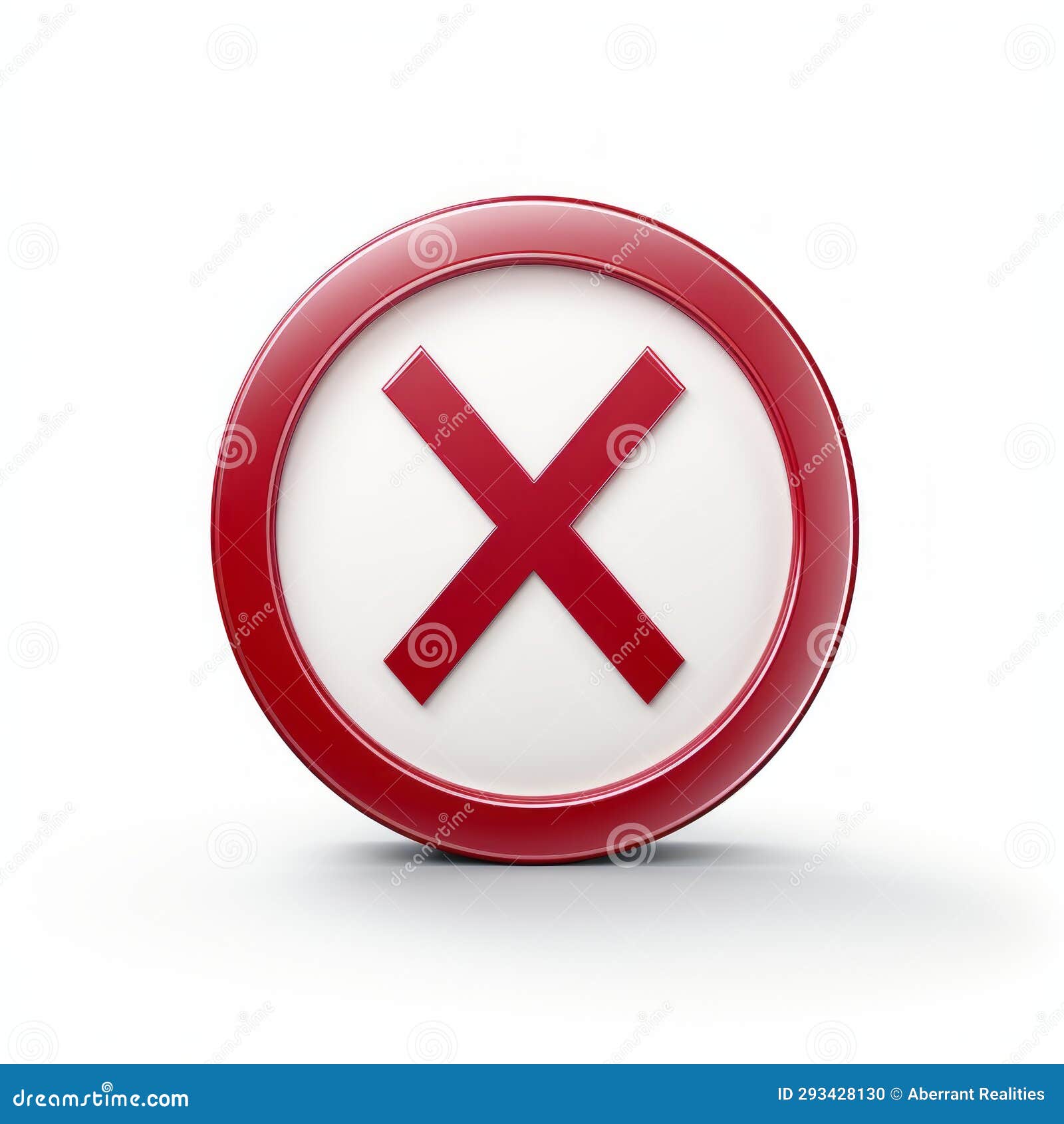 A Red and White Cross Symbol on a White Background Stock Illustration ...