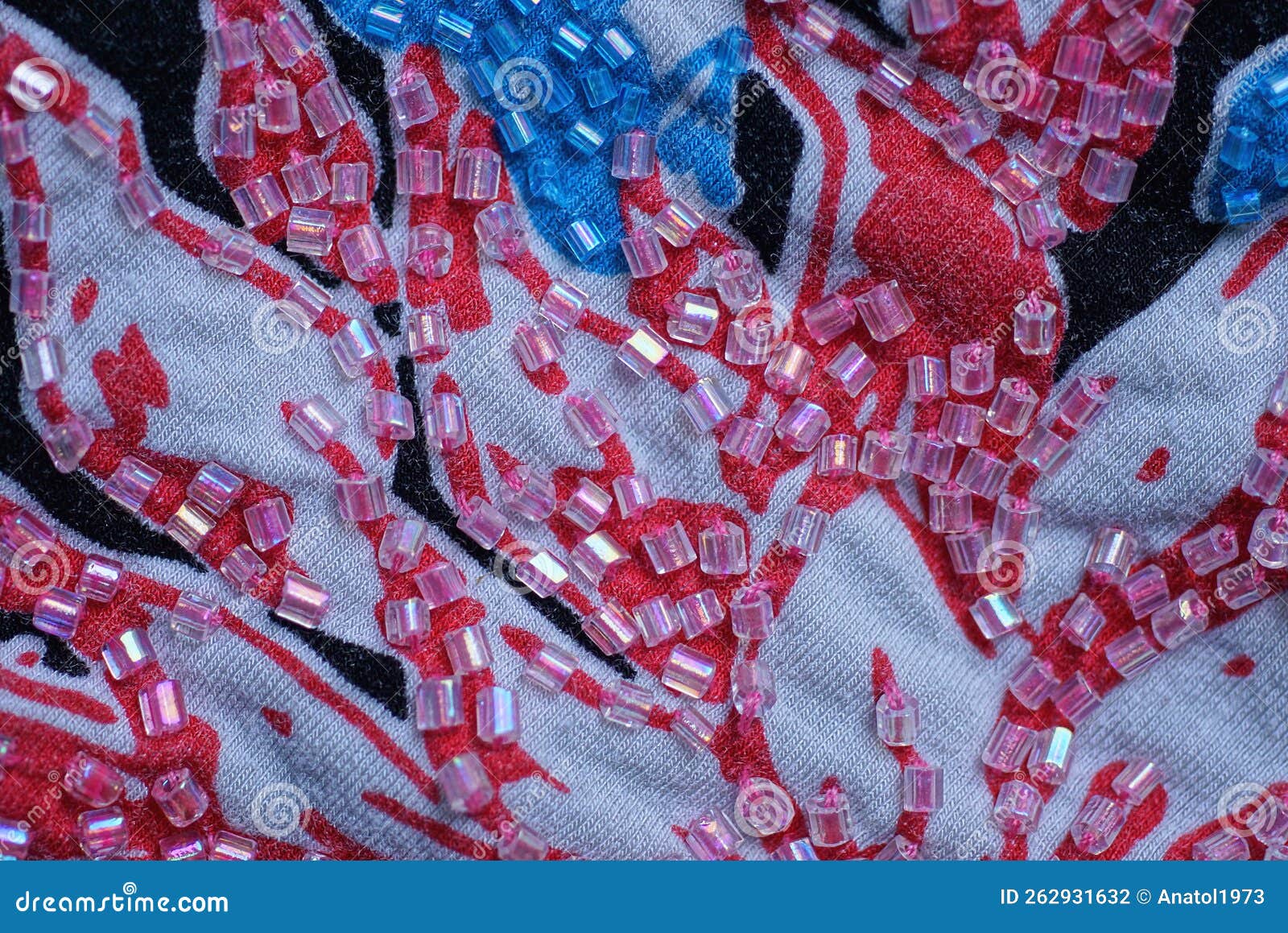 Red White Fabric Texture from a Piece of Matter Stock Photo - Image of ...