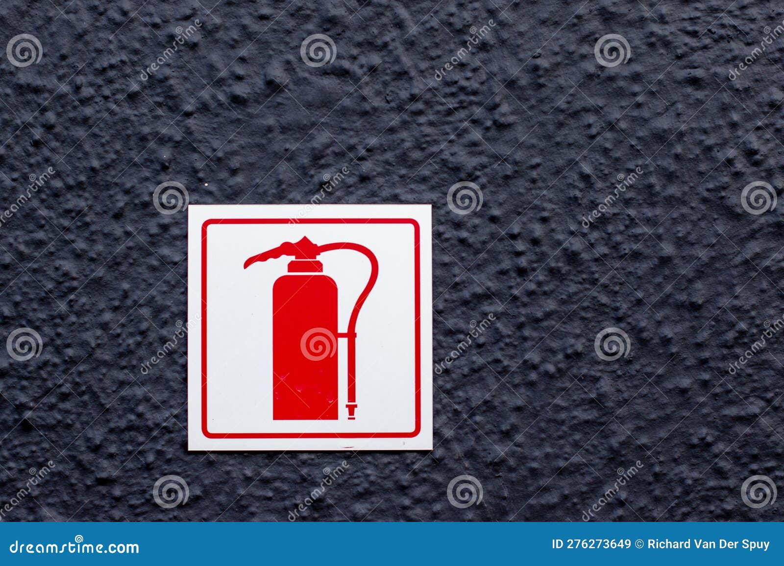 Red fire hydrant sign stock image. Image of fire, sign - 276273649