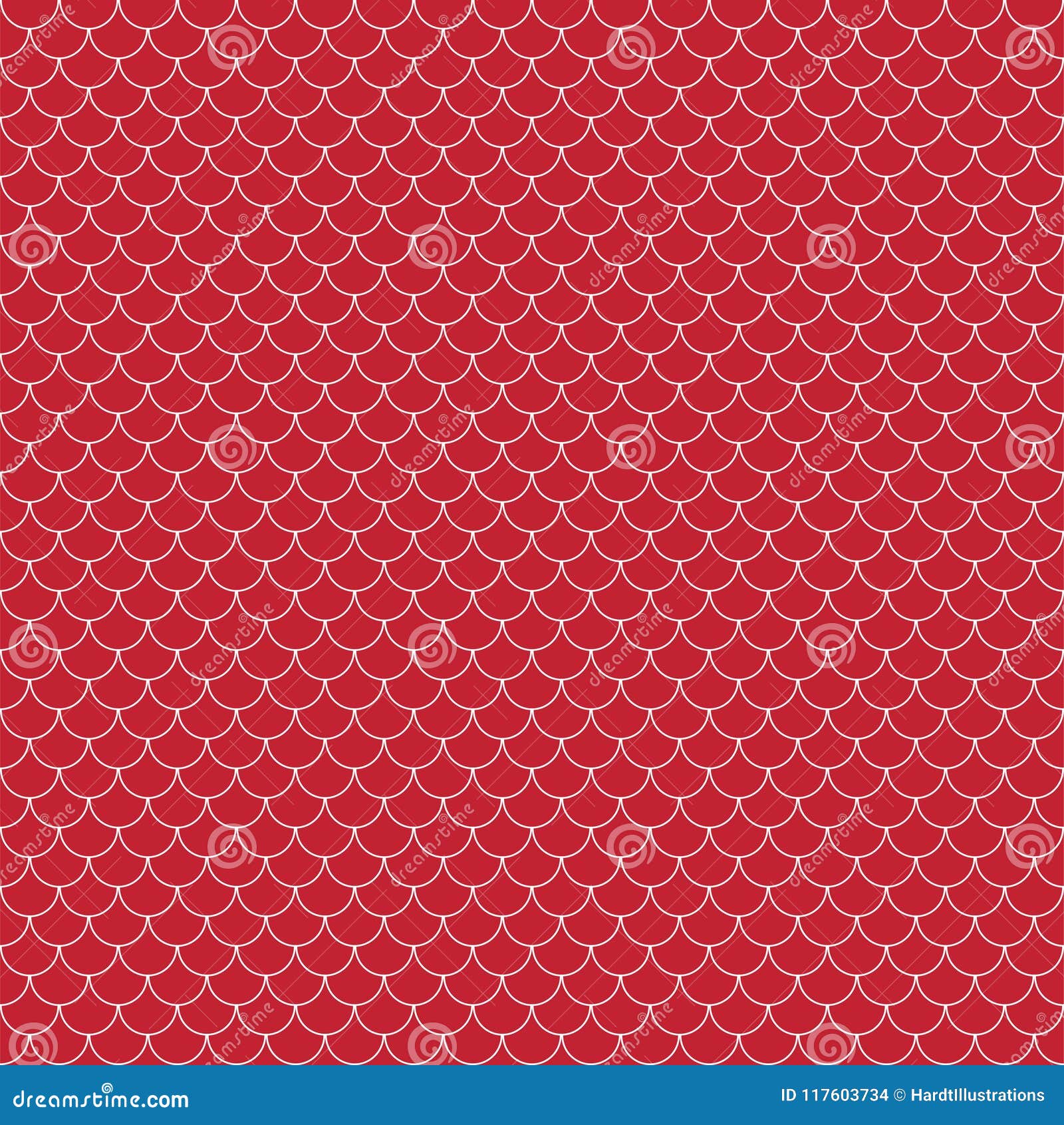 Fish Scales Seamless Pattern Stock Vector - Illustration of design ...