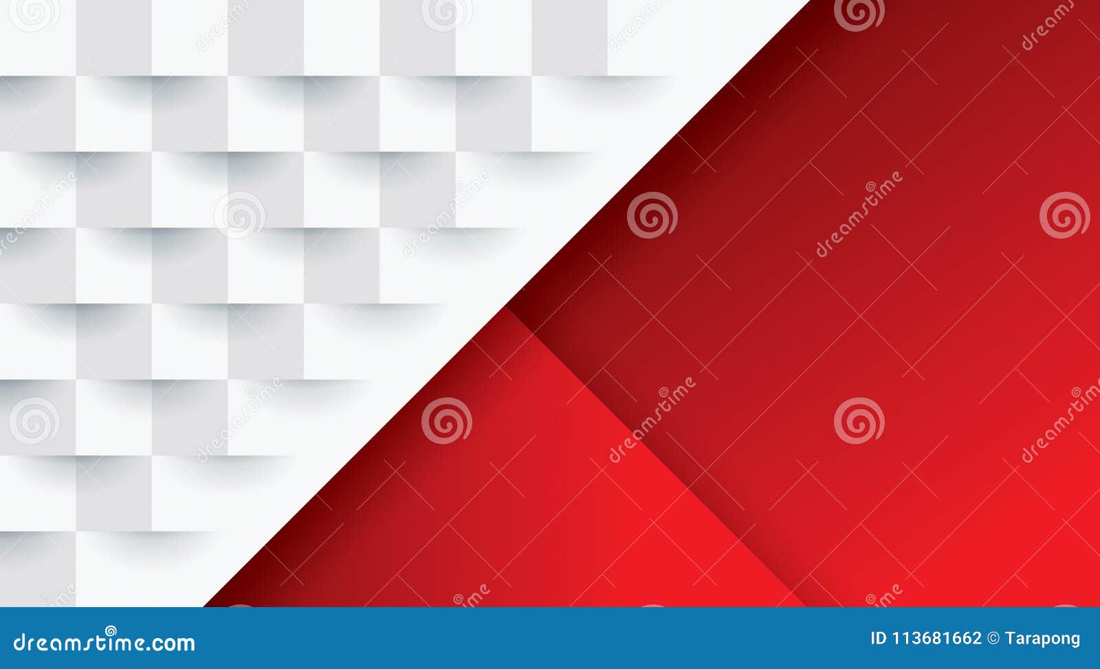 Red and White Geometric Pattern, Abstract Background Template. Stock ...