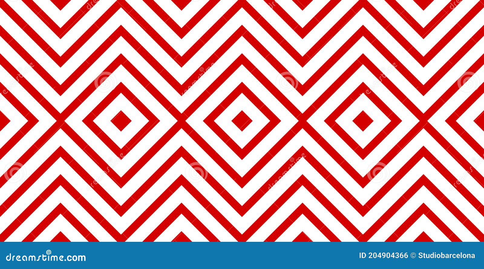 Red and White Geometric Pattern Stock Vector - Illustration of ...