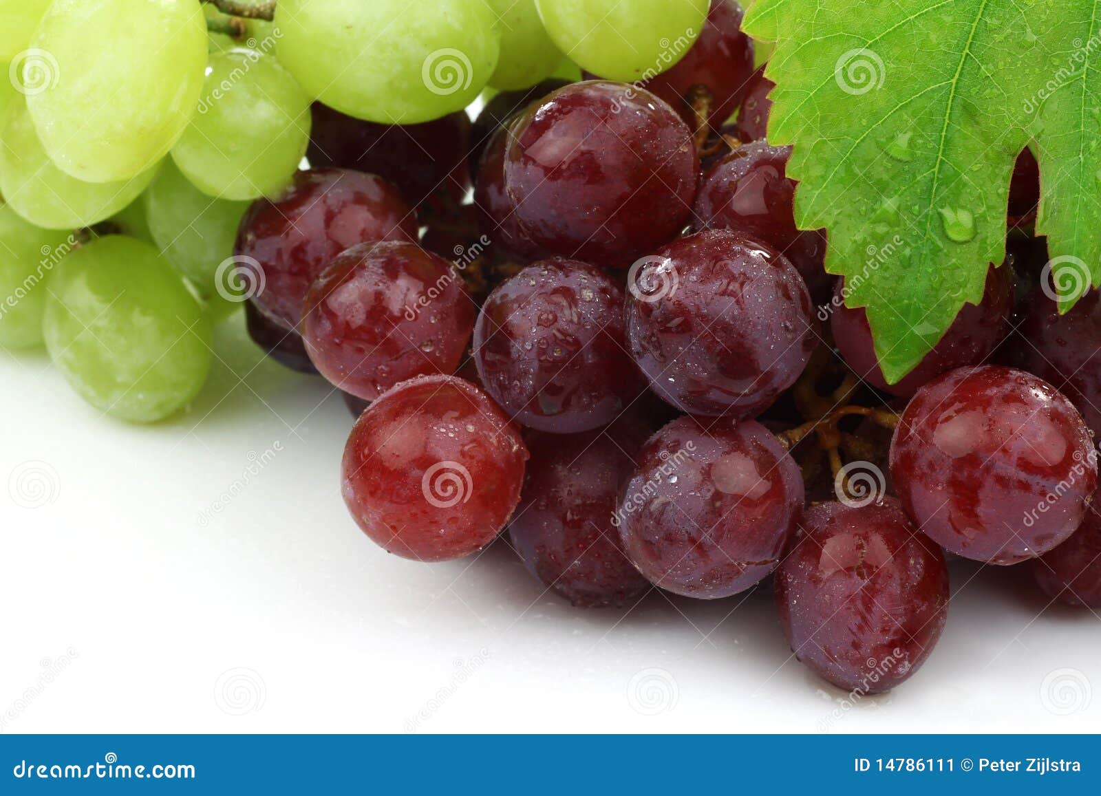 Red and white grapes stock image. Image of fresh, fruit - 14786111