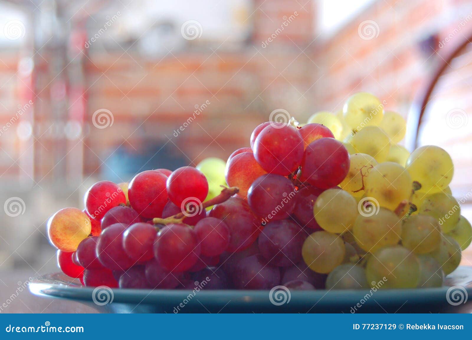 Red and white grapes stock image. Image of grapes, grape - 77237129