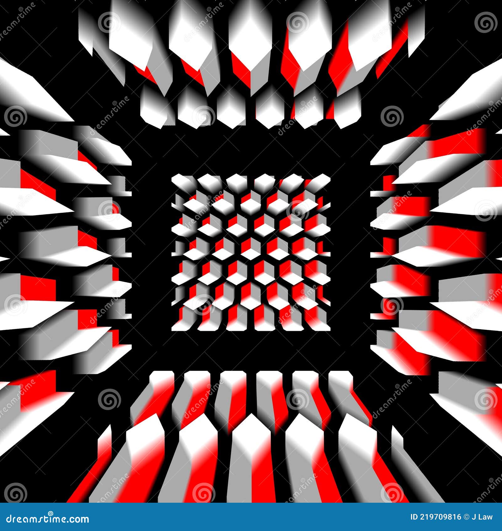 Exploded Frame With Spray Particles. Explosion Destruction, Shattered ...