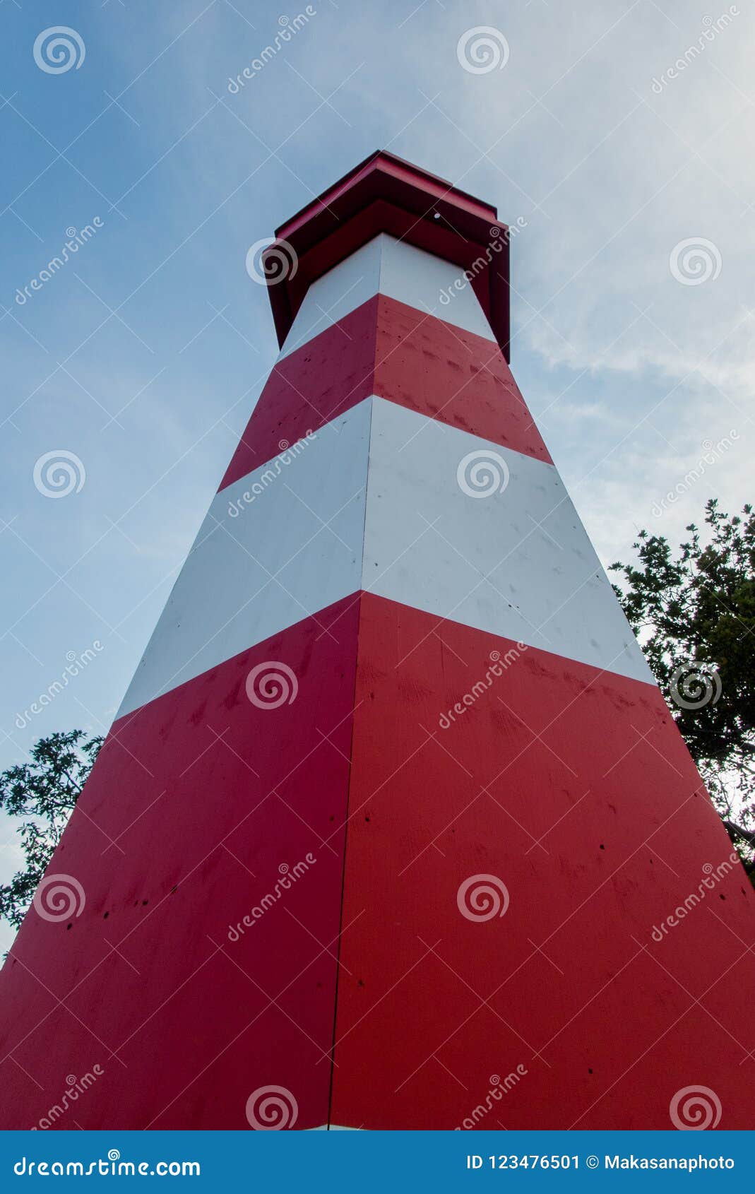 Old Lighthouse In Forest Stock Photography | CartoonDealer.com #192603416