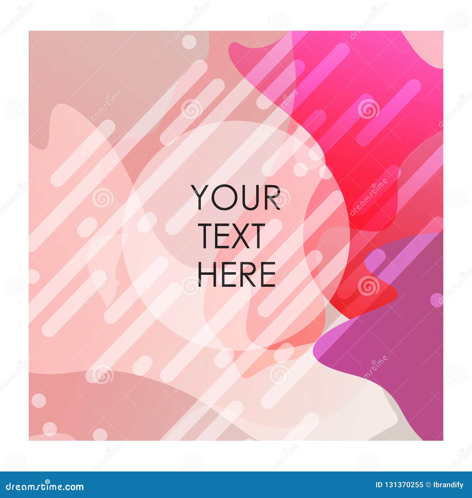 Red and White Mix Color Background with Typography Vector Stock Vector ...