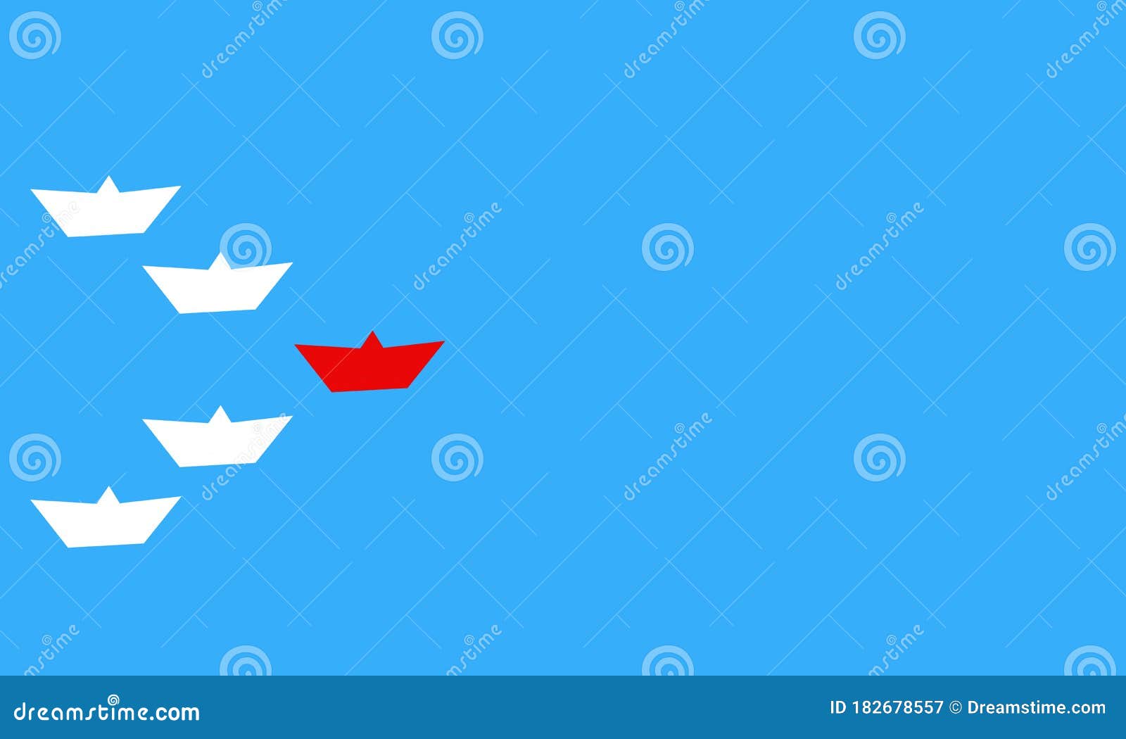 Paper Ships Cartoon Vector | CartoonDealer.com #9716077