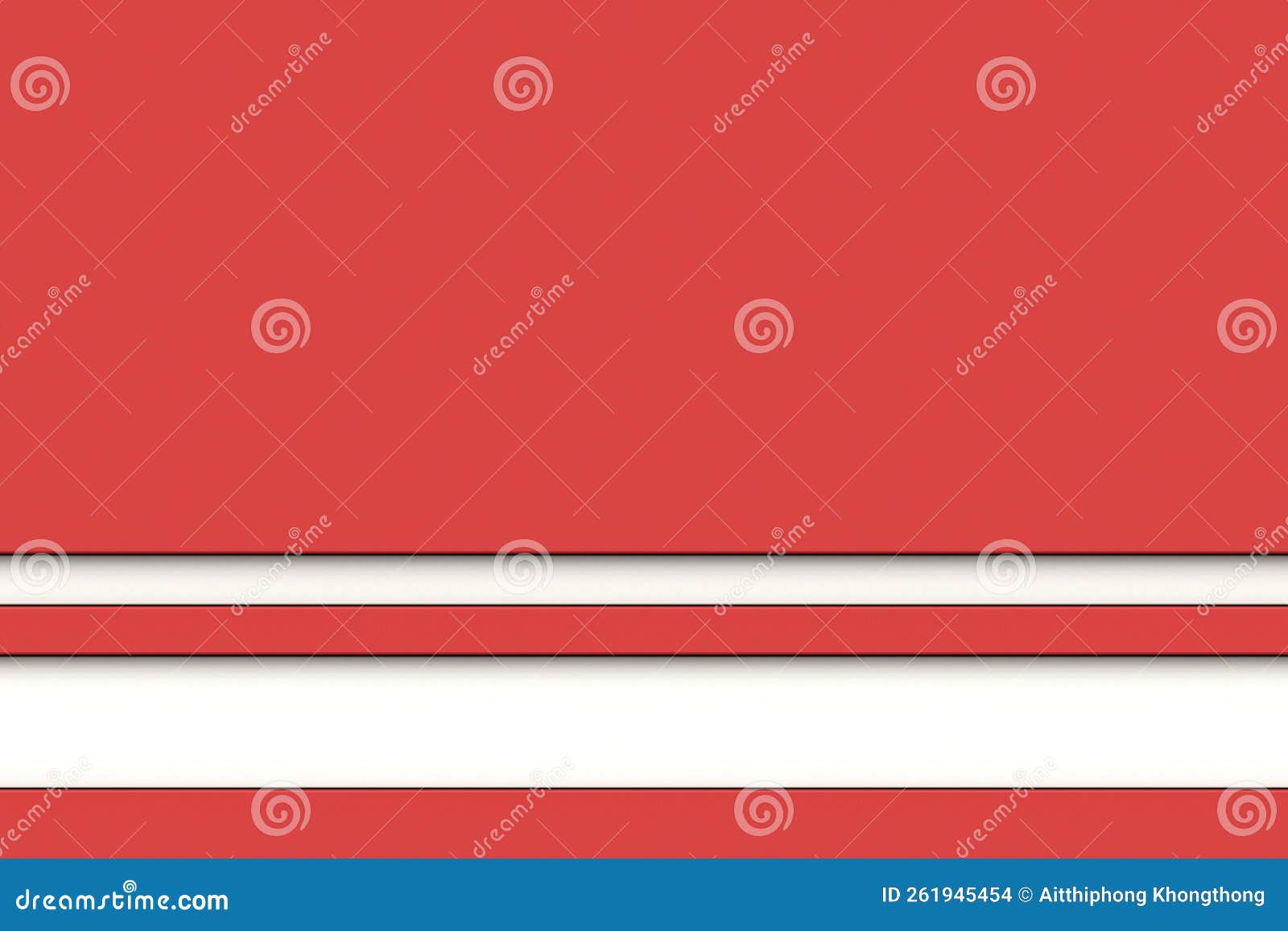 Red White Plastic Wall with Groove Horizontal Line, Modern Ceramic Wall ...