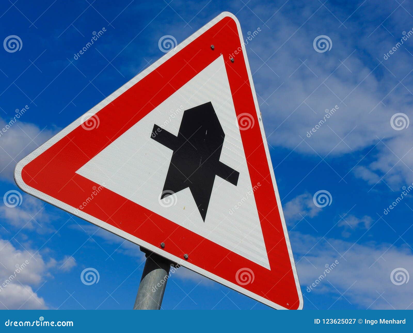 Priority traffic sign stock image. Image of traffic - 123625027