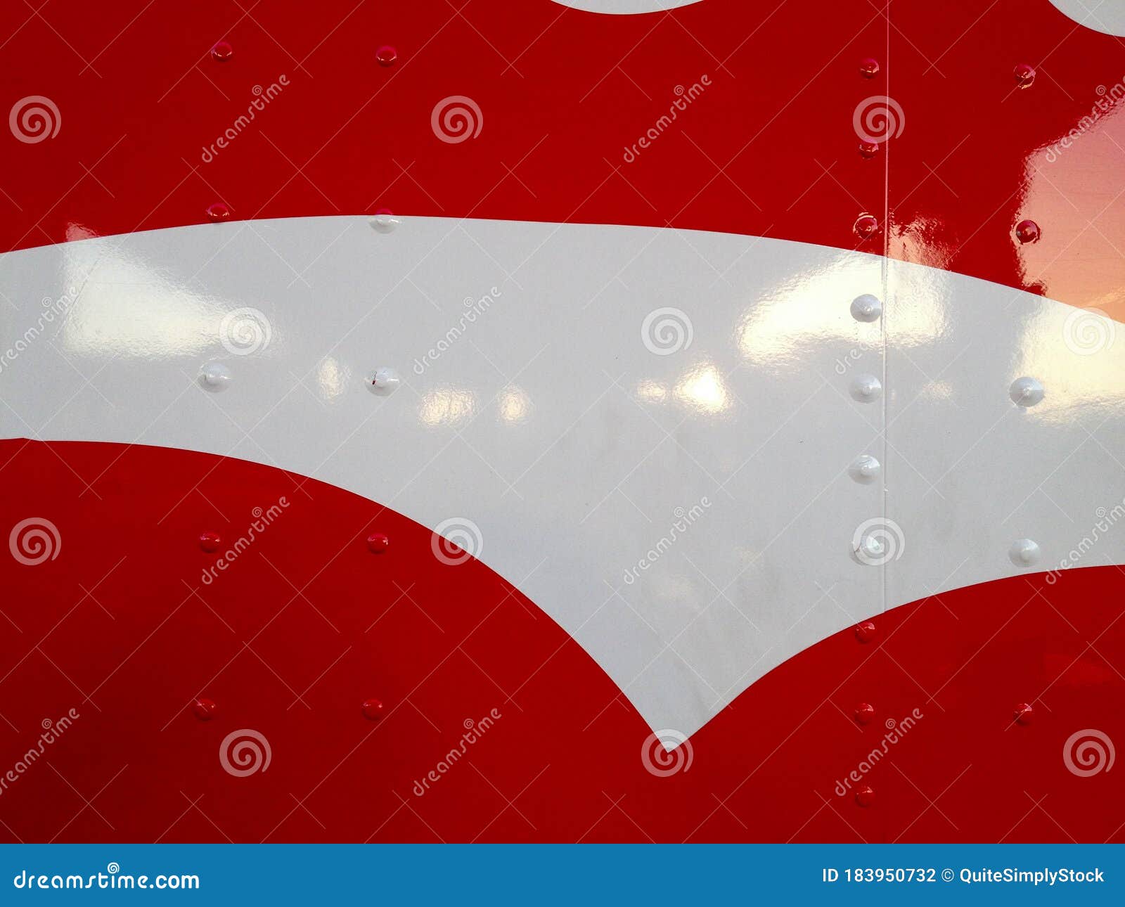 Red White Shiny Reflection Modern Abstract Design Background Stock ...