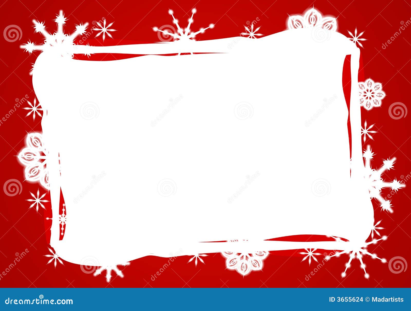 Snowflake Border Red White Stock Illustrations – 8,312 Snowflake Border ...