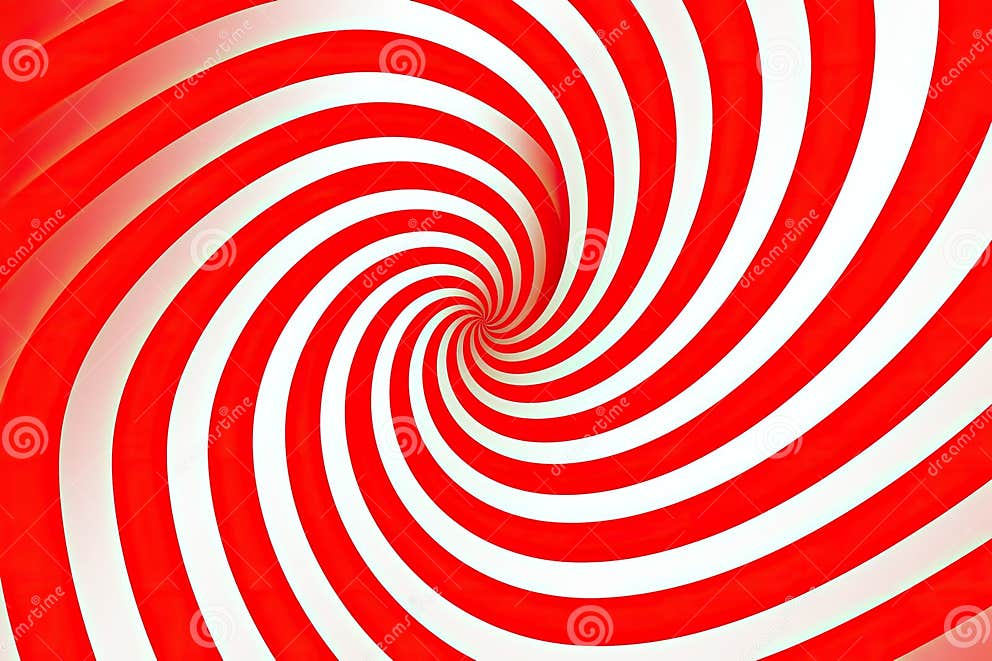 A red and white spiral stock illustration. Illustration of spiral ...
