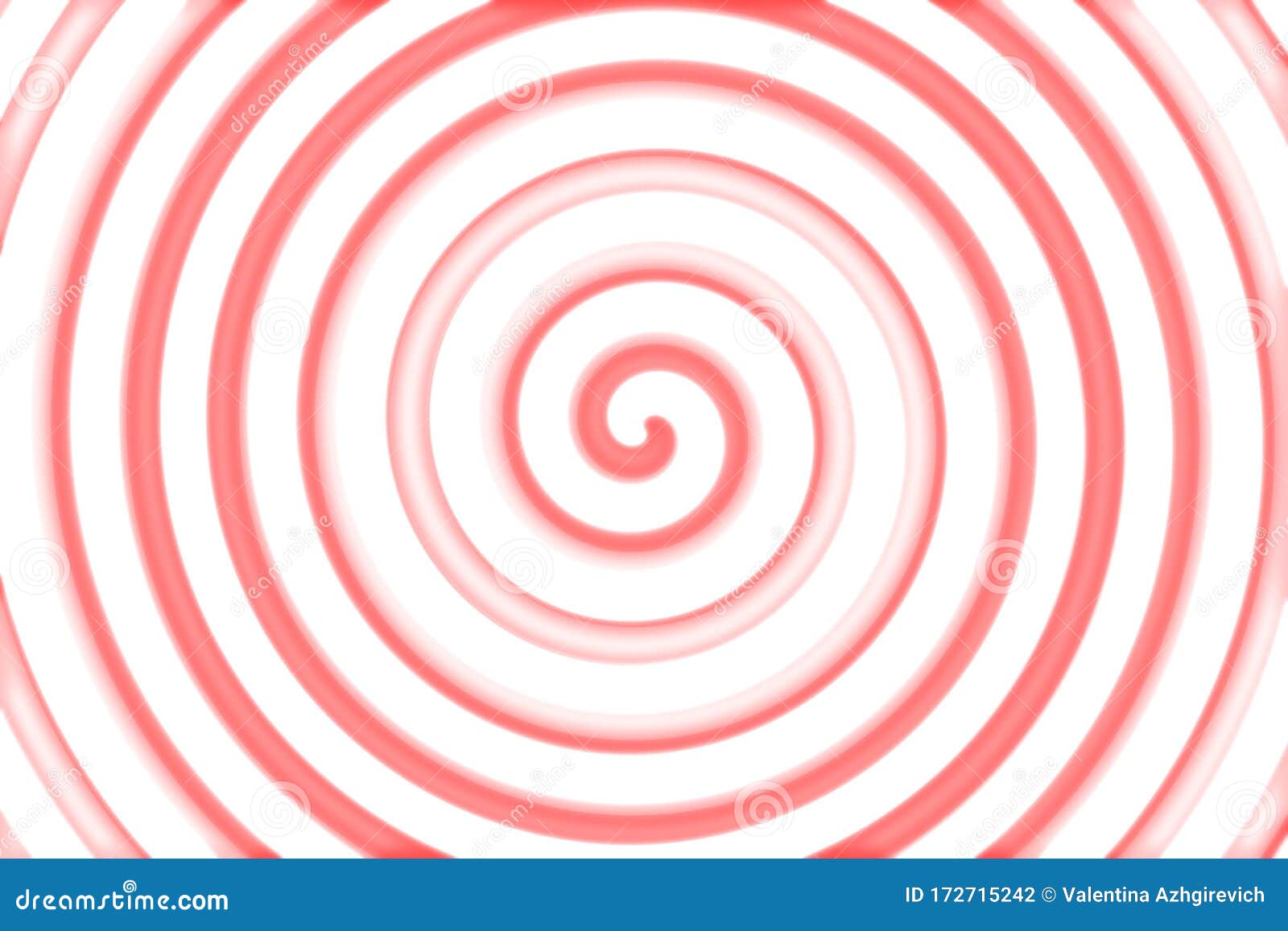 Red and white spiral stock illustration. Illustration of lollipop ...