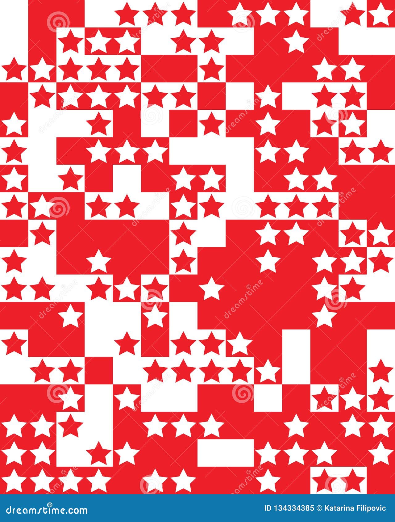 Red and white stars stock illustration. Illustration of event - 134334385