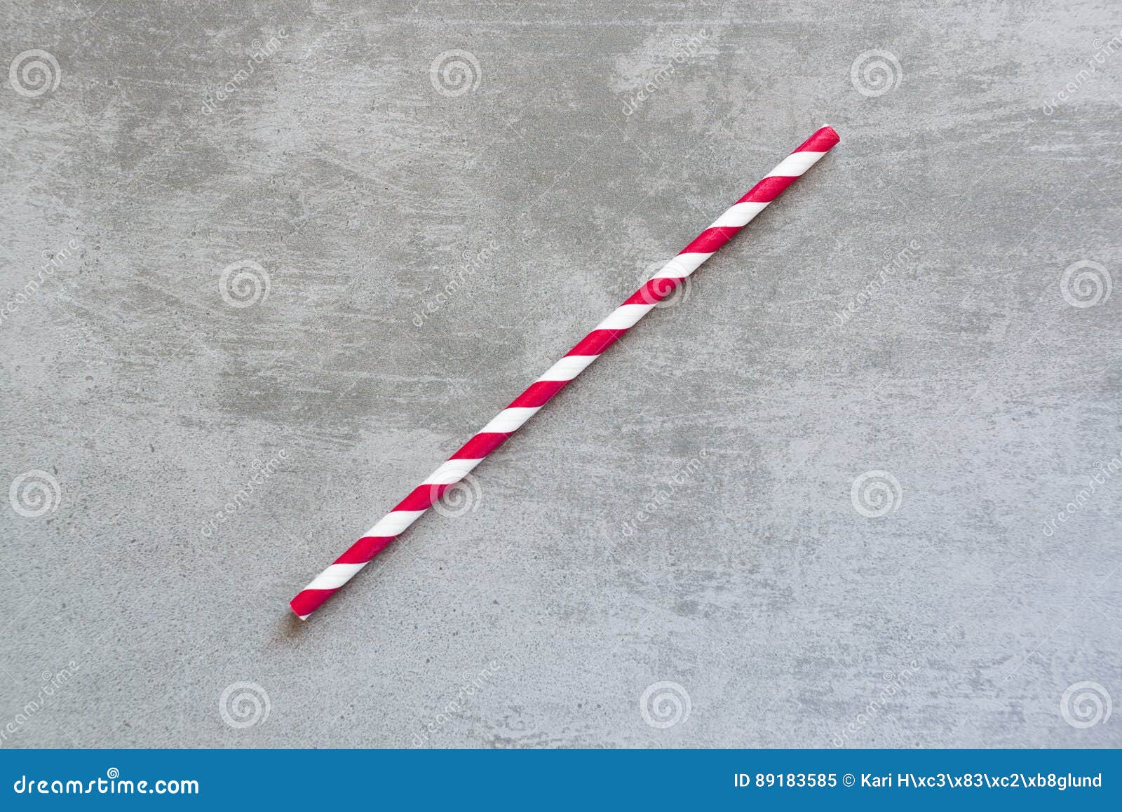 Red and White Striped Drinking Straw Stock Image - Image of gray, white ...