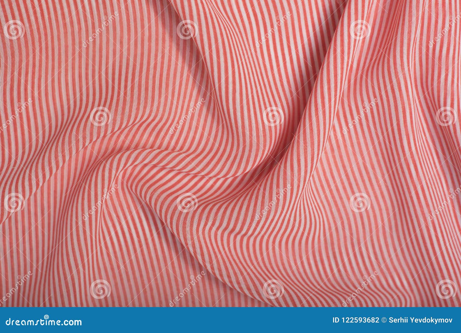 Red and White Striped Fabric.Close Up Stock Photo - Image of striped ...
