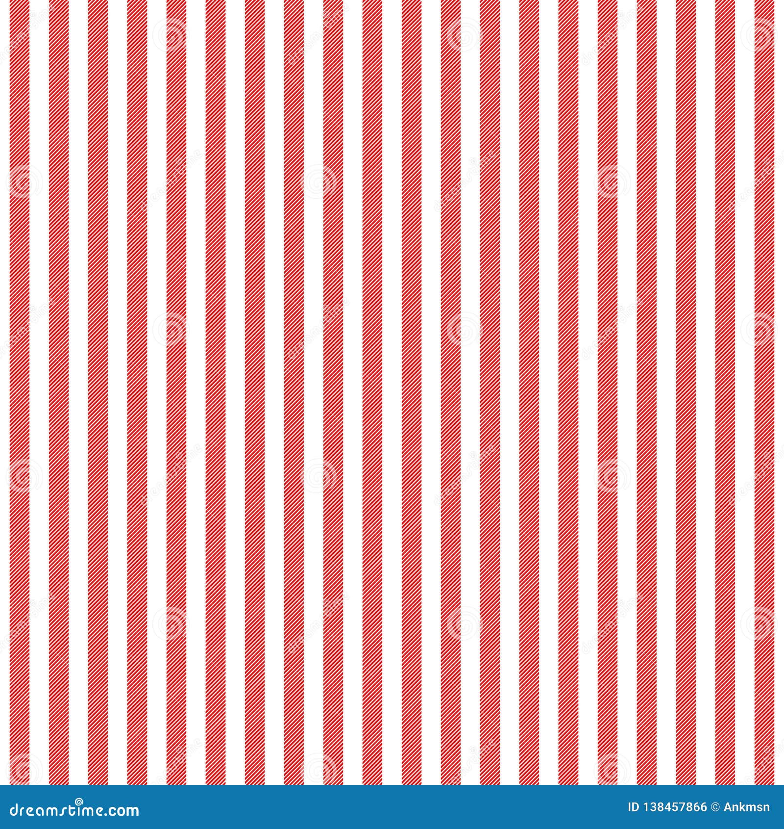 Red White Striped Fabric Texture Seamless Pattern Stock Vector ...