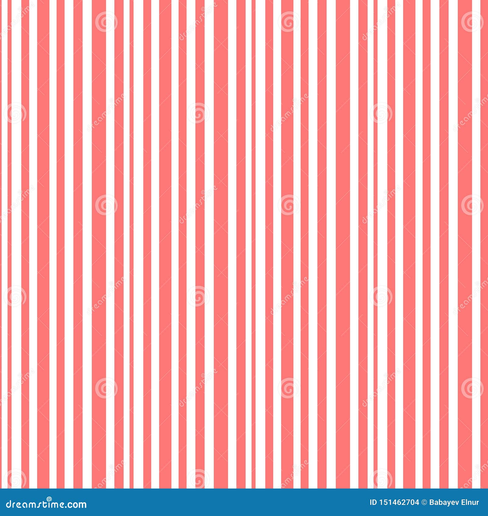 Red White Striped Fabric Texture Seamless Pattern. Vector Illustration ...
