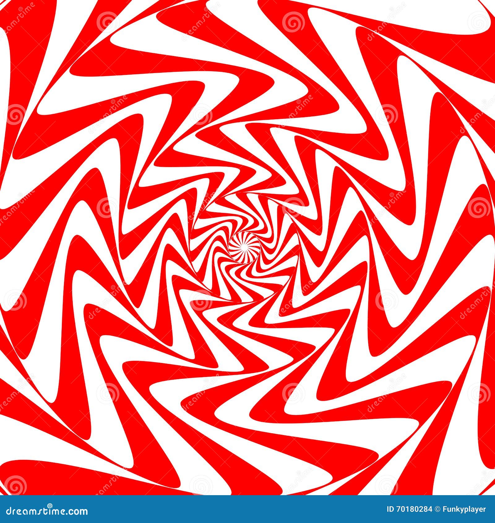 Red White Swirl Abstract Vortex Background. Psychedelic Wallpaper Stock ...