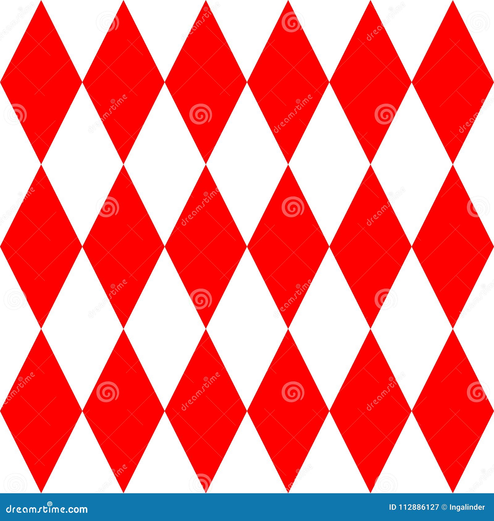 Red and White Tile Vector Pattern Stock Vector - Illustration of ...