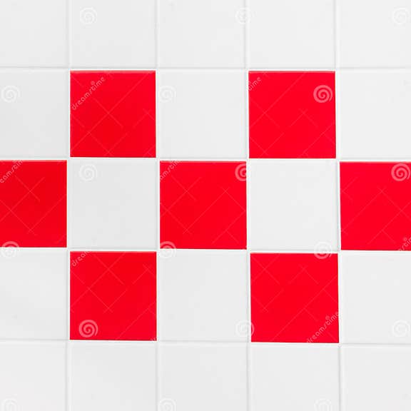 Red and white tiles stock image. Image of template, pattern - 61179965