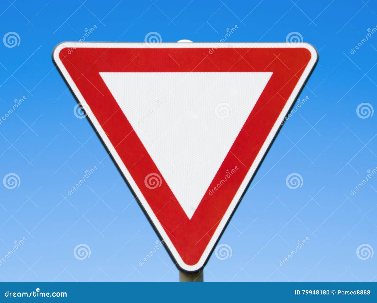 Red and White Traffic Sign on Blue Sky Stock Photo - Image of culture ...