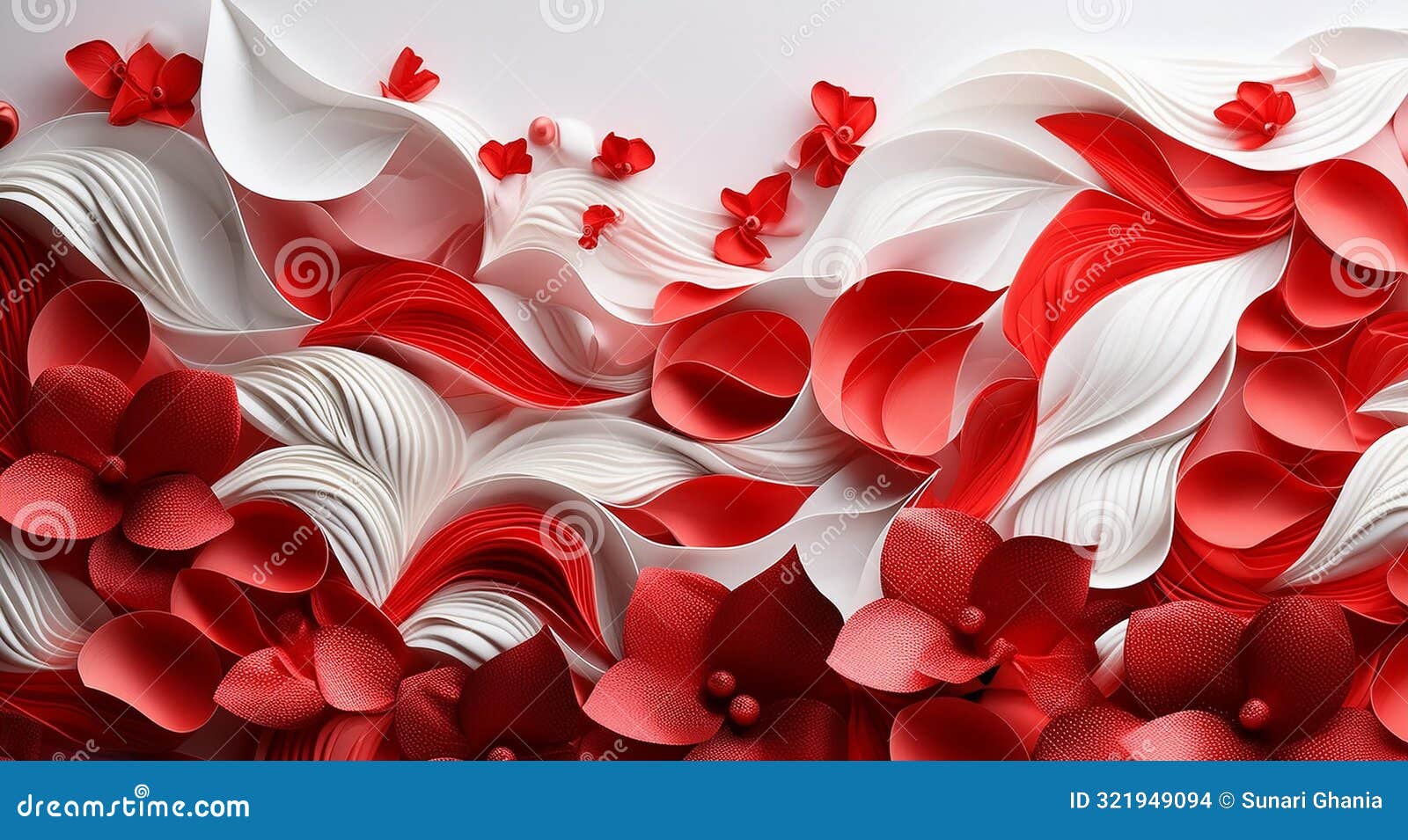 Red and White Vector Background, Texture for Design. Stock Illustration ...