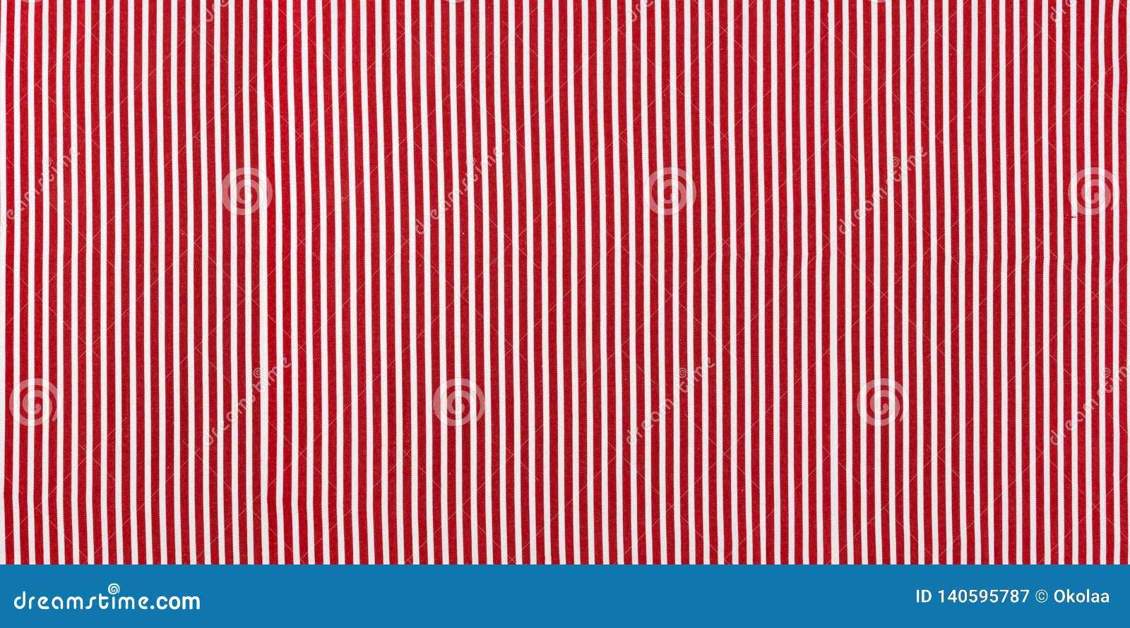 Red and White, Vertical Striped Classic Fabric Closeup, Clean ...