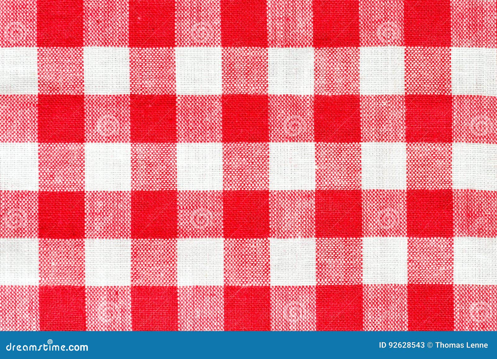 Red and White Vichy Pattern Stock Image - Image of square, cloth: 92628543