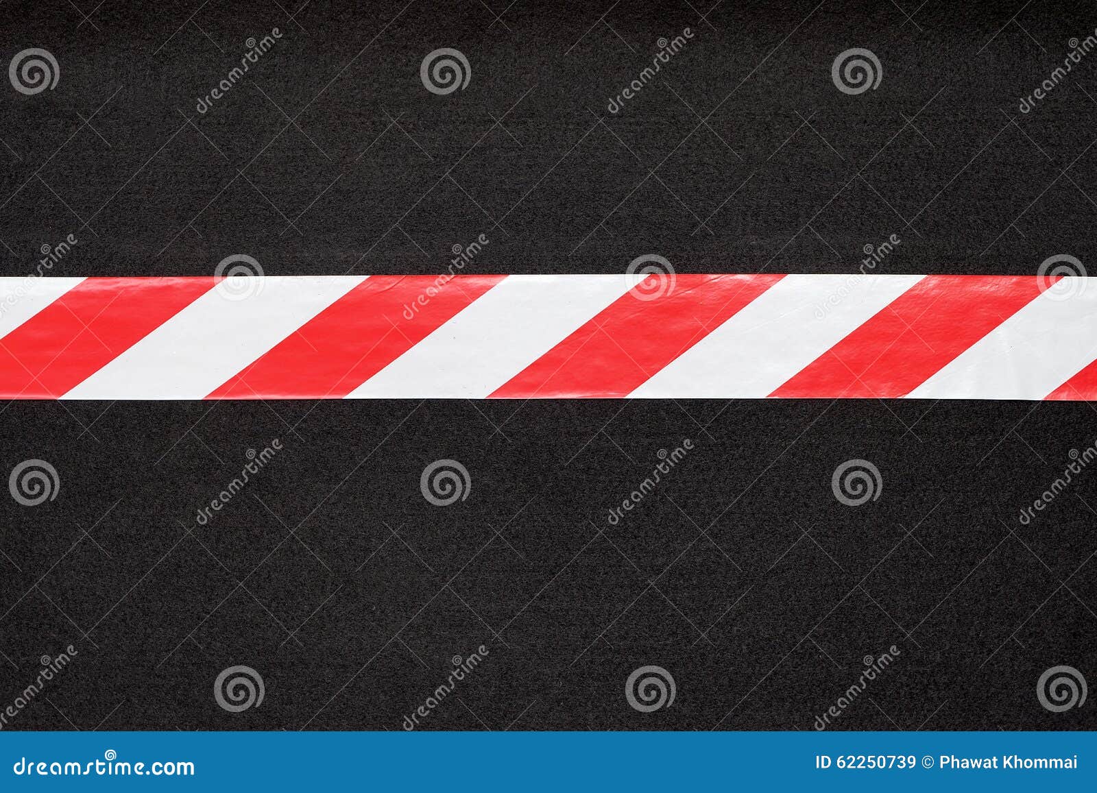 Red And White Warning Caution Tape On An Orange Background. Danger ...