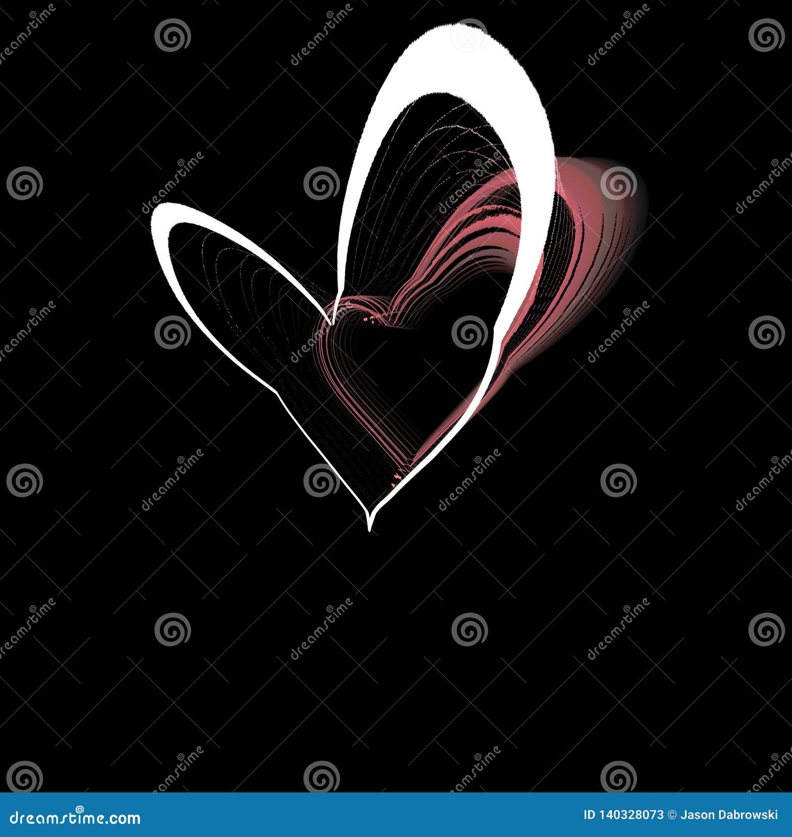Distorted heart stock image. Image of white, concept - 140328073