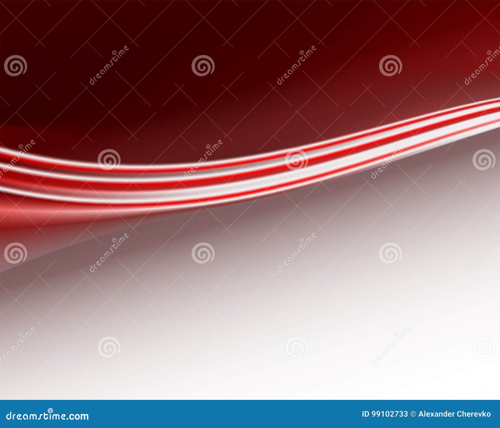 Red, White with Wave Background Stock Vector - Illustration of white ...