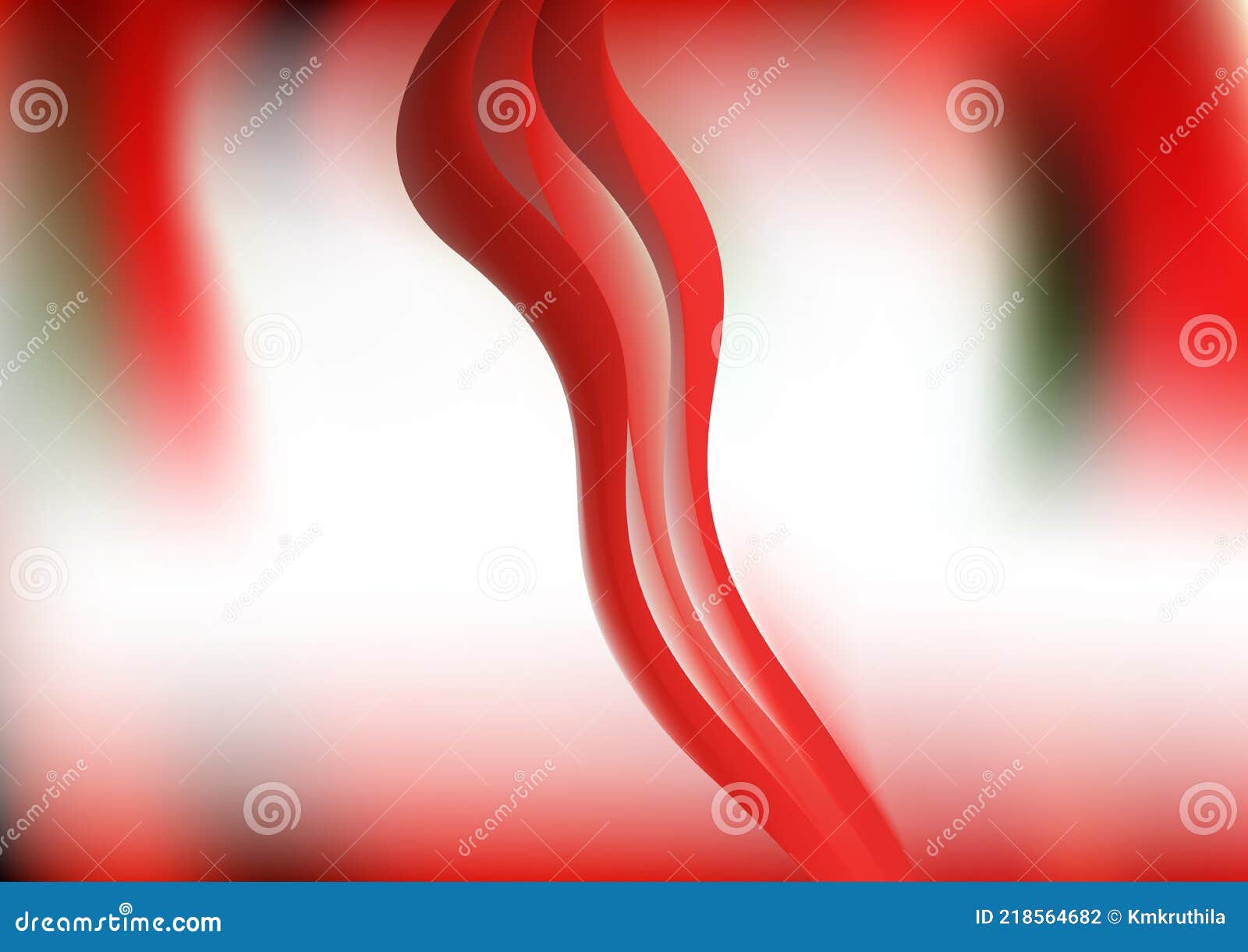 Red and White Wave Background Template Vector Art Stock Vector ...