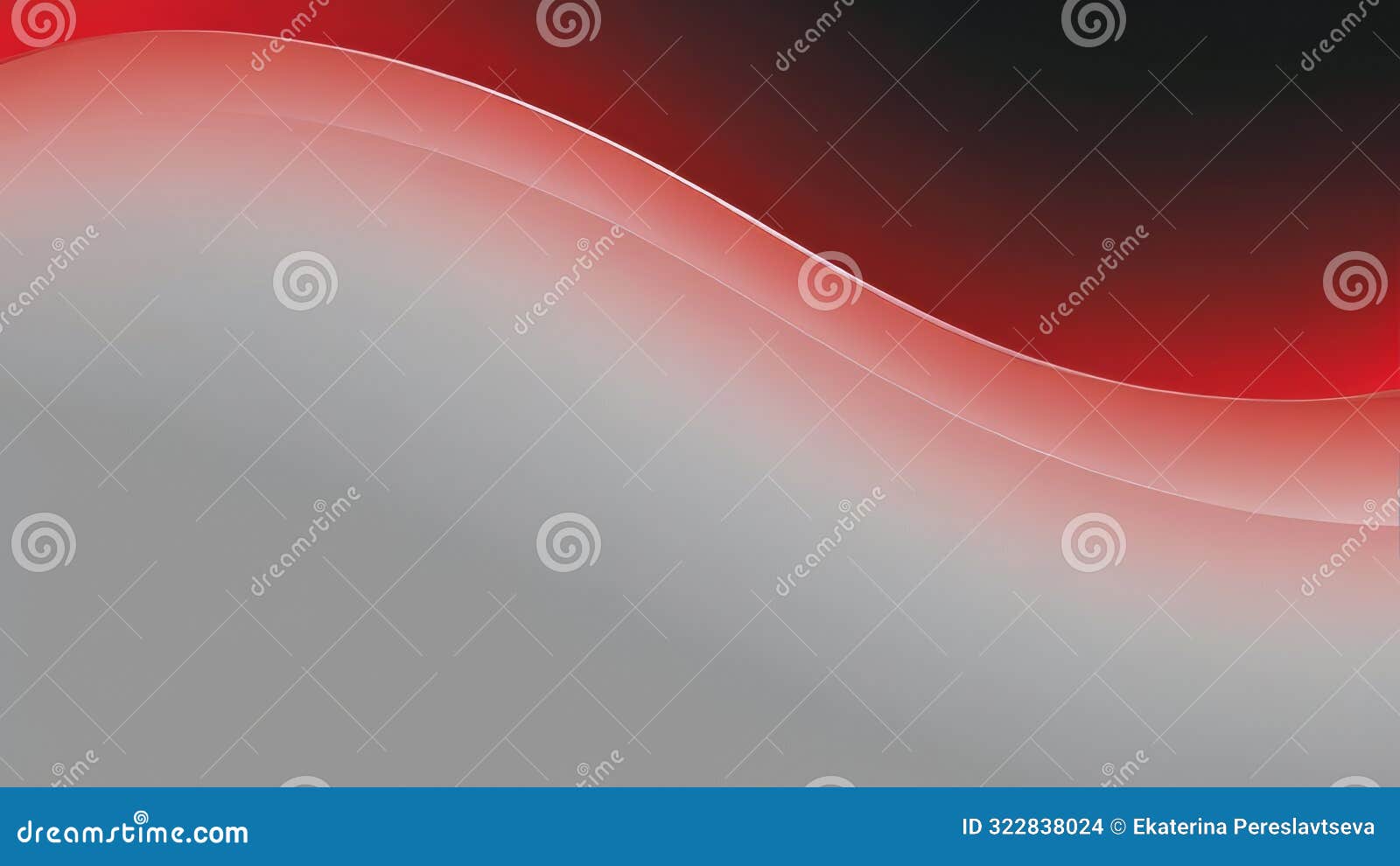 A Red and White Wave Pattern with a Gray Background Stock Photo - Image ...