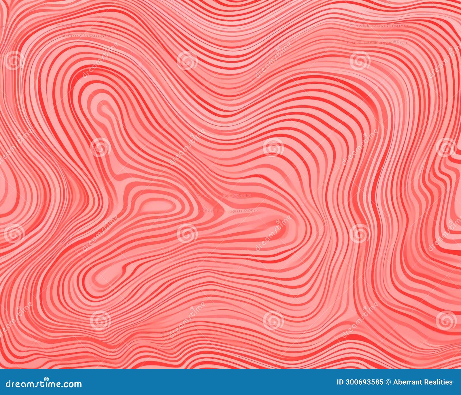 A Red and White Wavy Pattern on a Red Background Stock Illustration ...