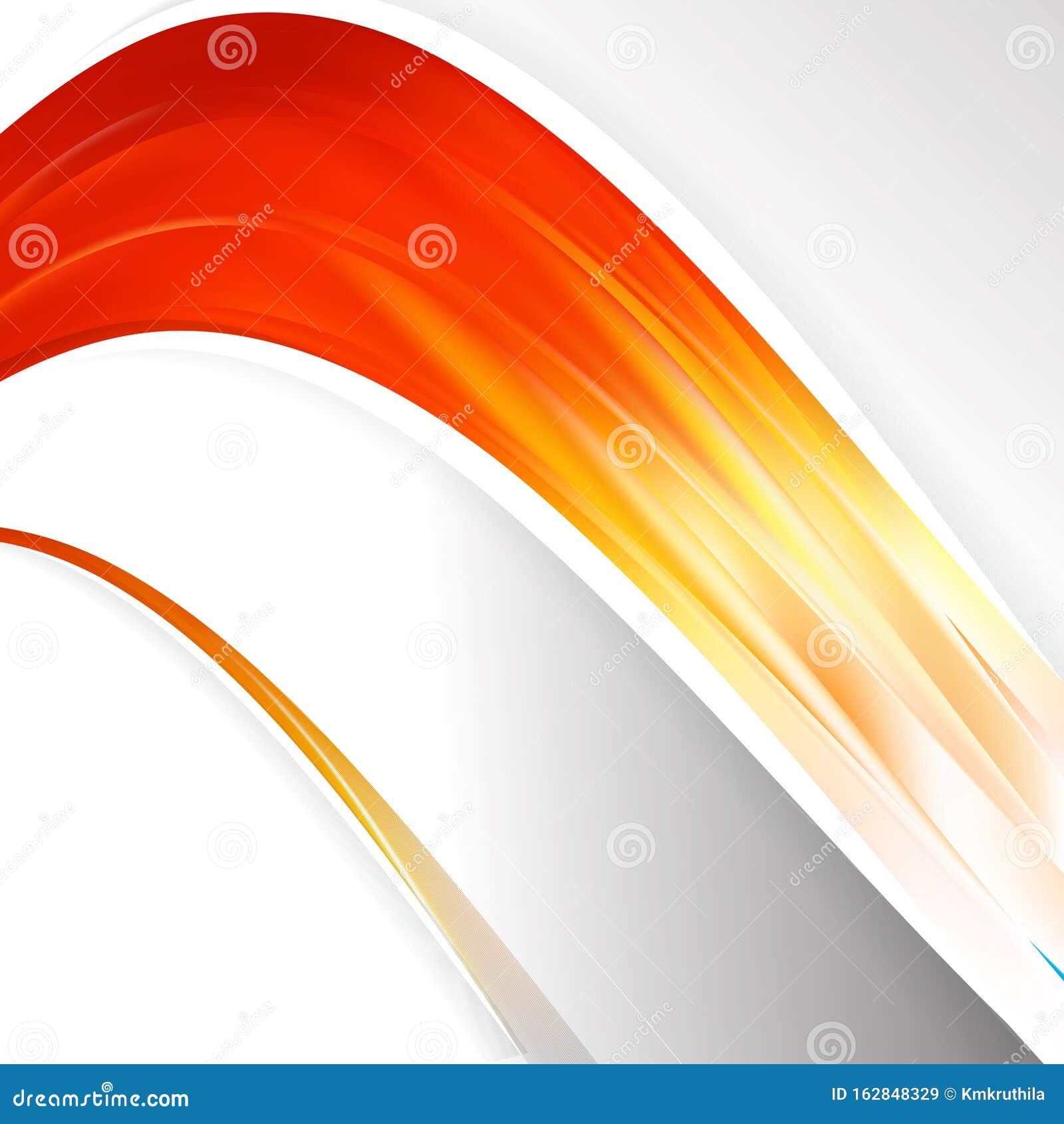 Red White and Yellow Wave Business Background Stock Vector ...