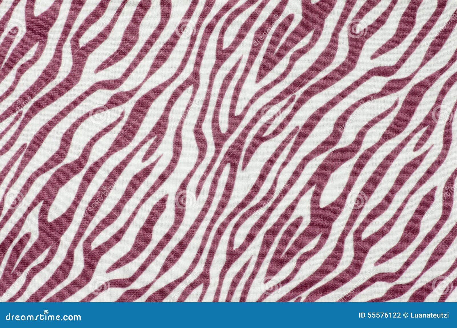 Red And White Zebra Print Background