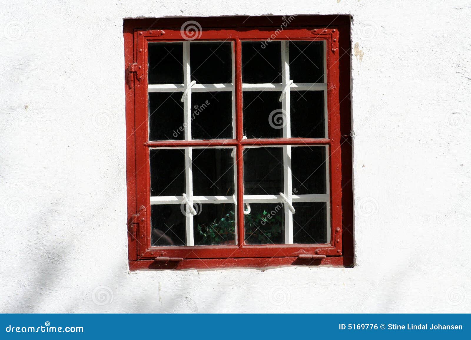Red Window stock photo. Image of concrete, looking, outside - 5169776